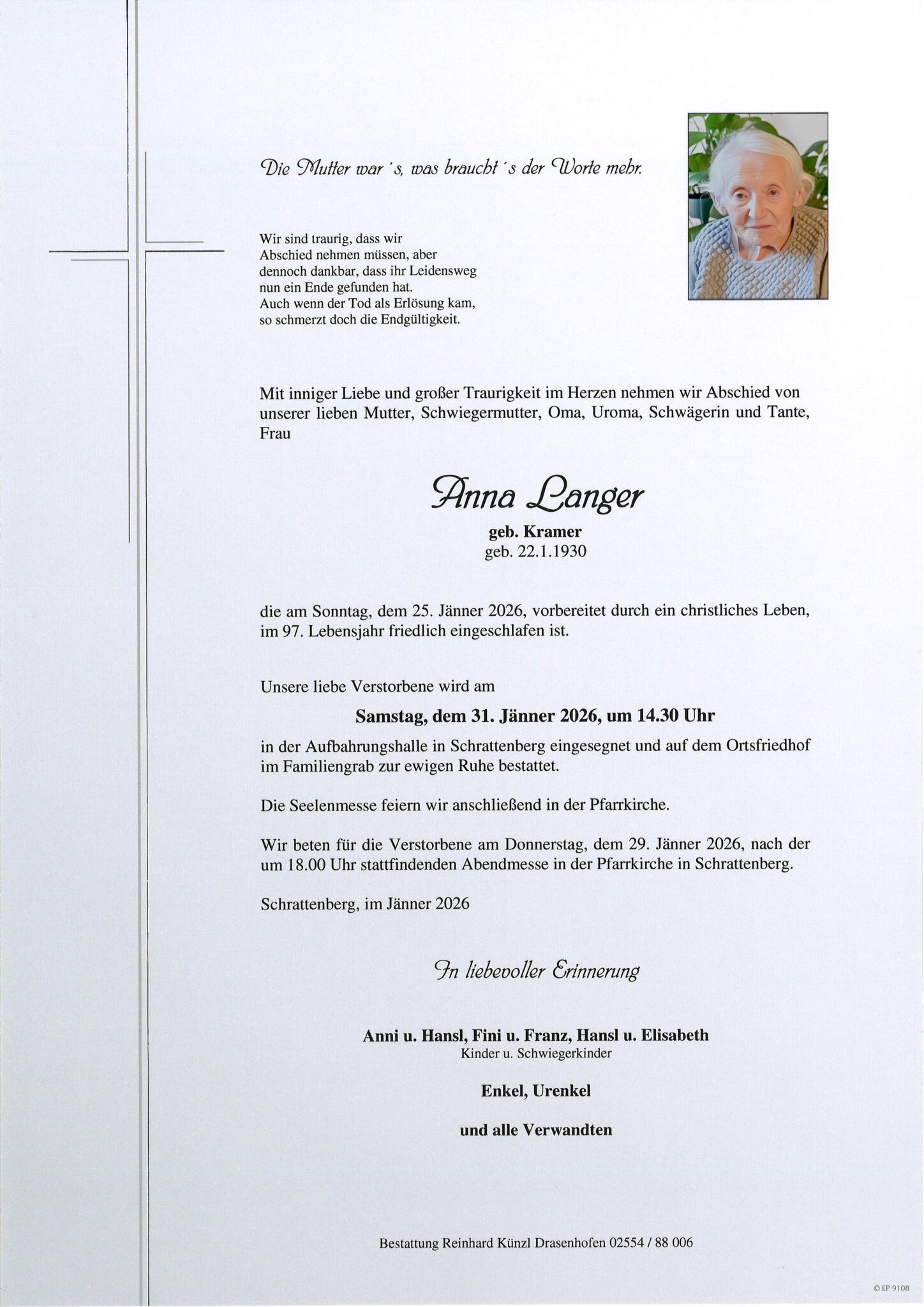 2026 Archive | Bestattung Künzl